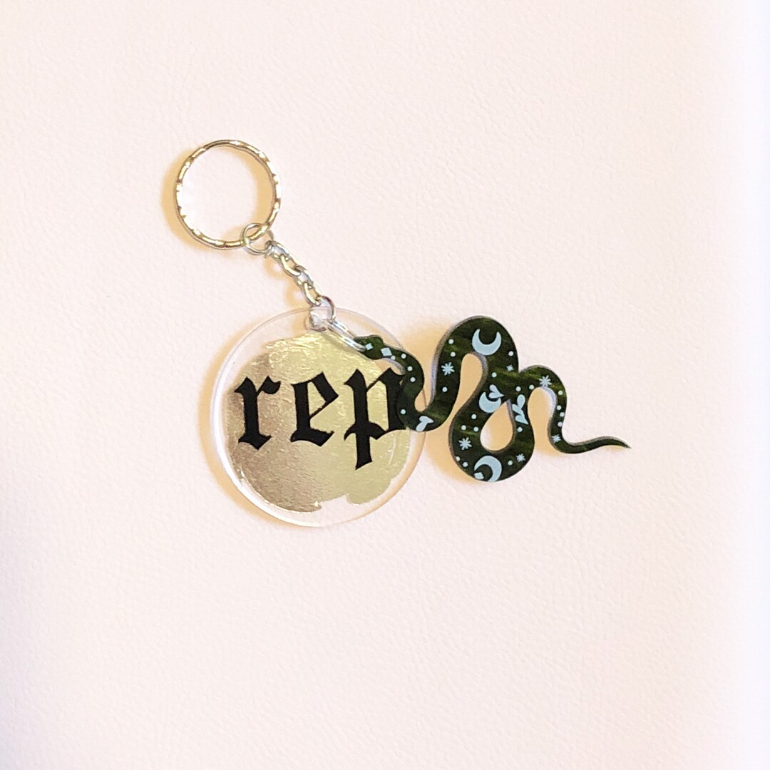 Rep Snake Keychain / Taylor Swift / Keychain / Inspirational / - Etsy ...