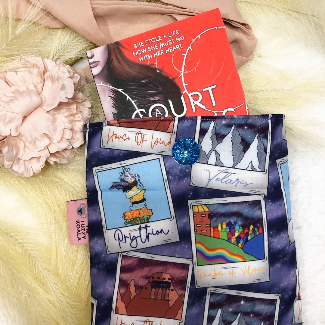 ACOTAR Book Sleeve / Book Bag / Book Cover / Book Accessories / Gift ...