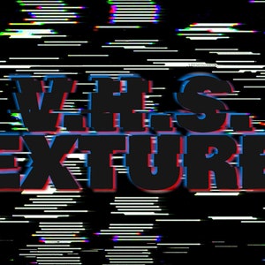 VHS Texture Backgrounds Pack - High Res PNG & TIF Assets - Etsy