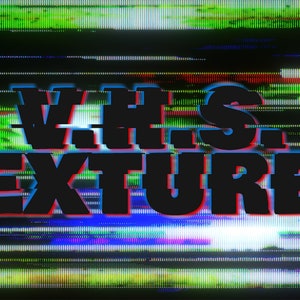 VHS Texture Backgrounds Pack - High Res PNG & TIF Assets - Etsy