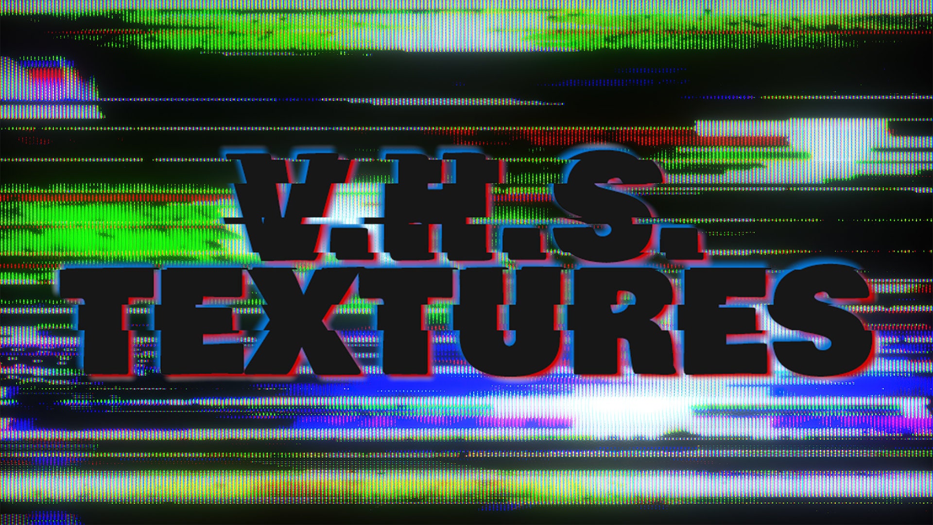 VHS Texture Backgrounds Pack - High Res PNG & TIF Assets - Etsy