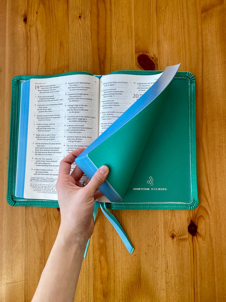 Handcrafted Leather Bible Rebinding Custom Bookbinding - Etsy