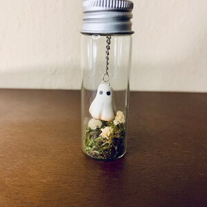 Ghost in Jar | Cute Pet Ghost | Dark Cottagecore | Spirit in a Jar ...