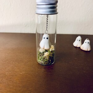 Ghost in Jar | Cute Pet Ghost | Dark Cottagecore | Spirit in a Jar ...