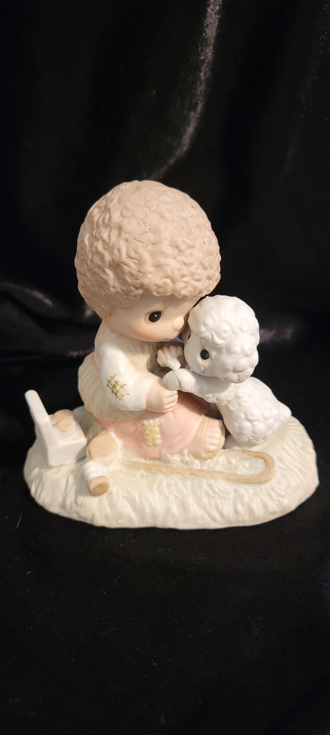 1977 Jonathan and David Precious Moments 'he Leadeth Me' Figurine - Etsy