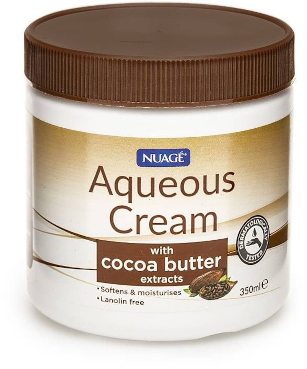 Nuage Skin Care Aqueous Cream 350ml With Cocoa Butter Extracts Lanolin ...
