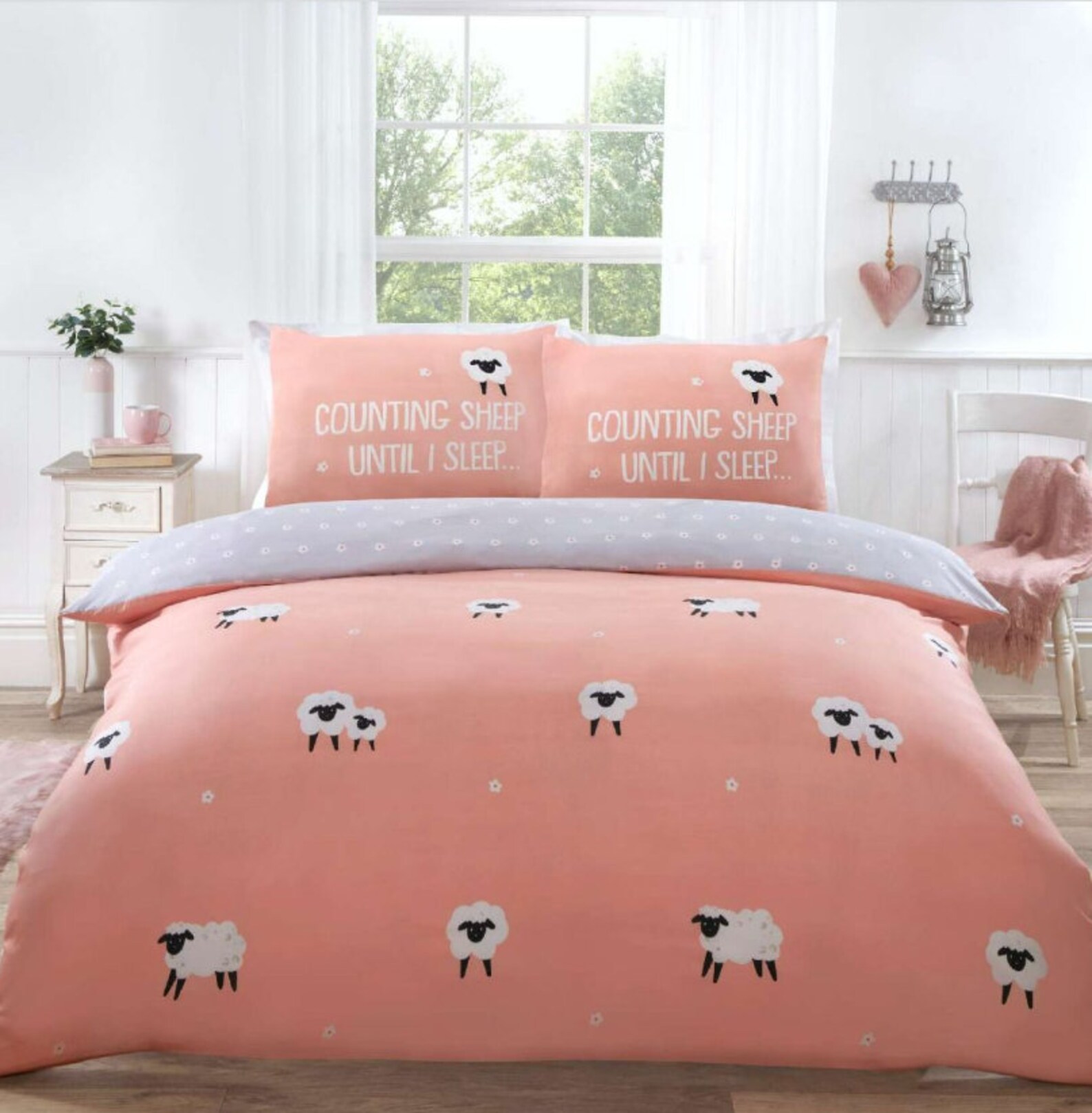 Counting Sheep Single Duvet Set Blue - Etsy