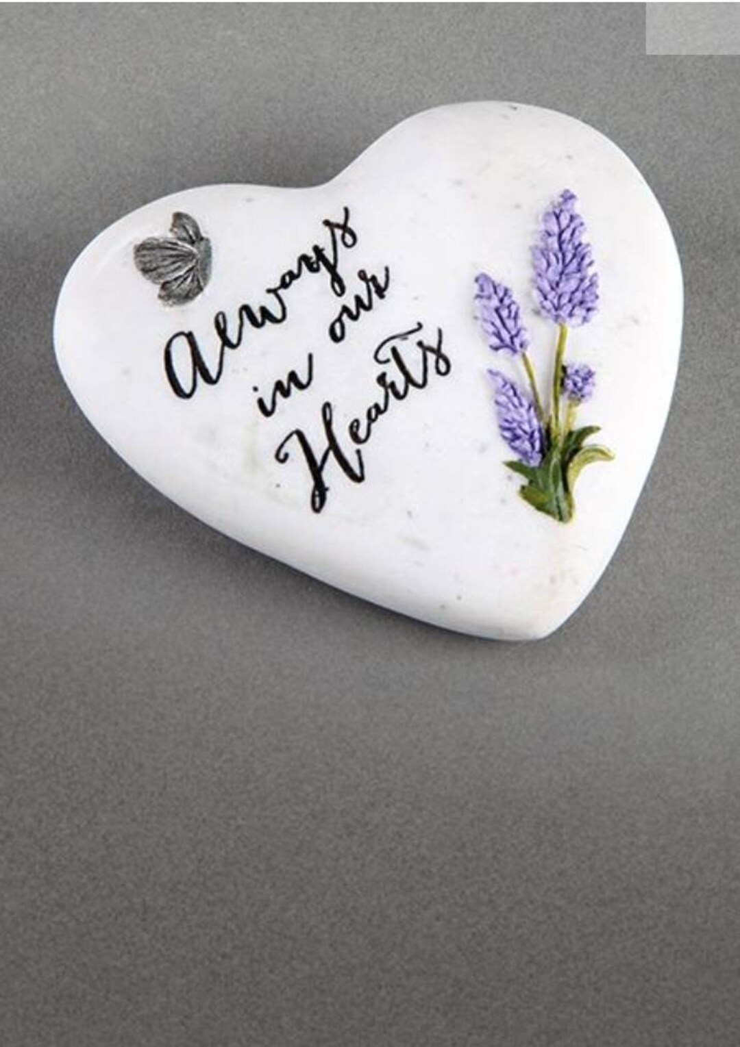 Graveside Heart Always in Our Hearts. - Etsy