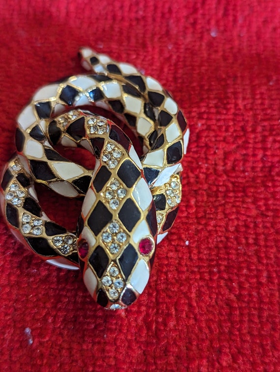 ciner snake brooch ciner - Gem
