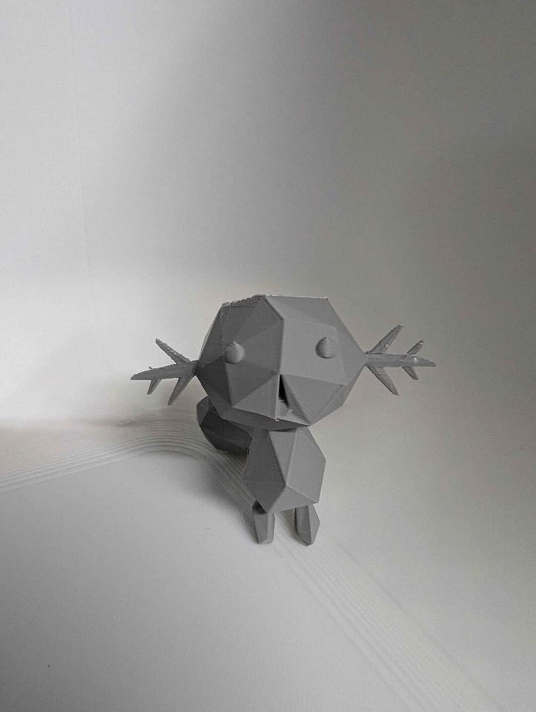 Low Poly Wooper Pokemon Figure 2' - Etsy