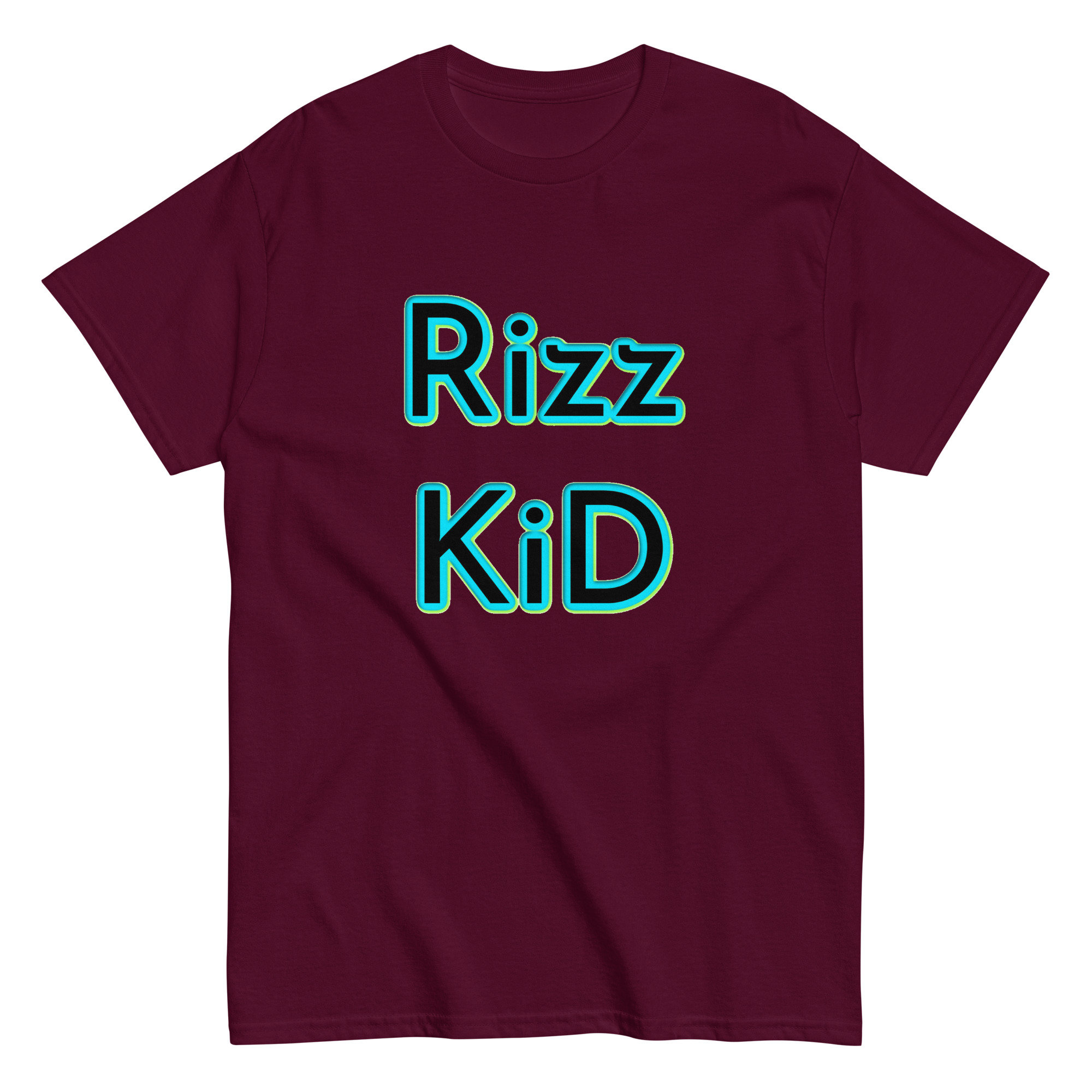Rizz Kid Graphic Art T-shirt unisex Popular Phrase Trending T-shirt ...