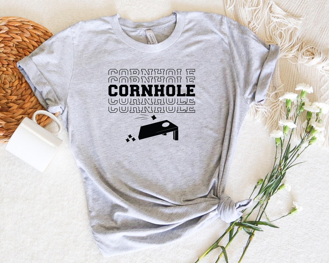 Cornhole T-shirt, Cornhole Player Gifts, Cornhole Team Shirt, Funny ...