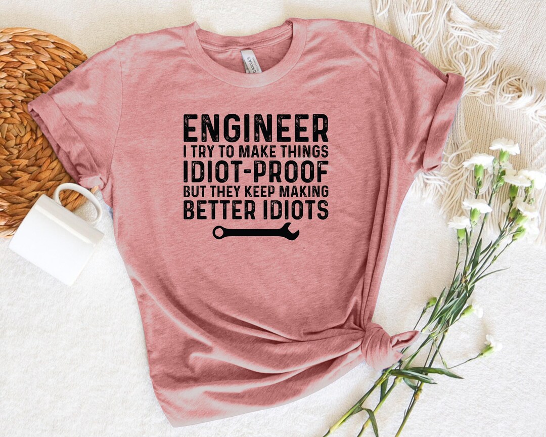 Funny Mechanical Engineer T-shirt, Mechanical Engineer Gifts, Funny ...