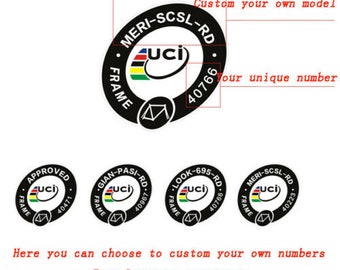 Uci Stickers - Etsy