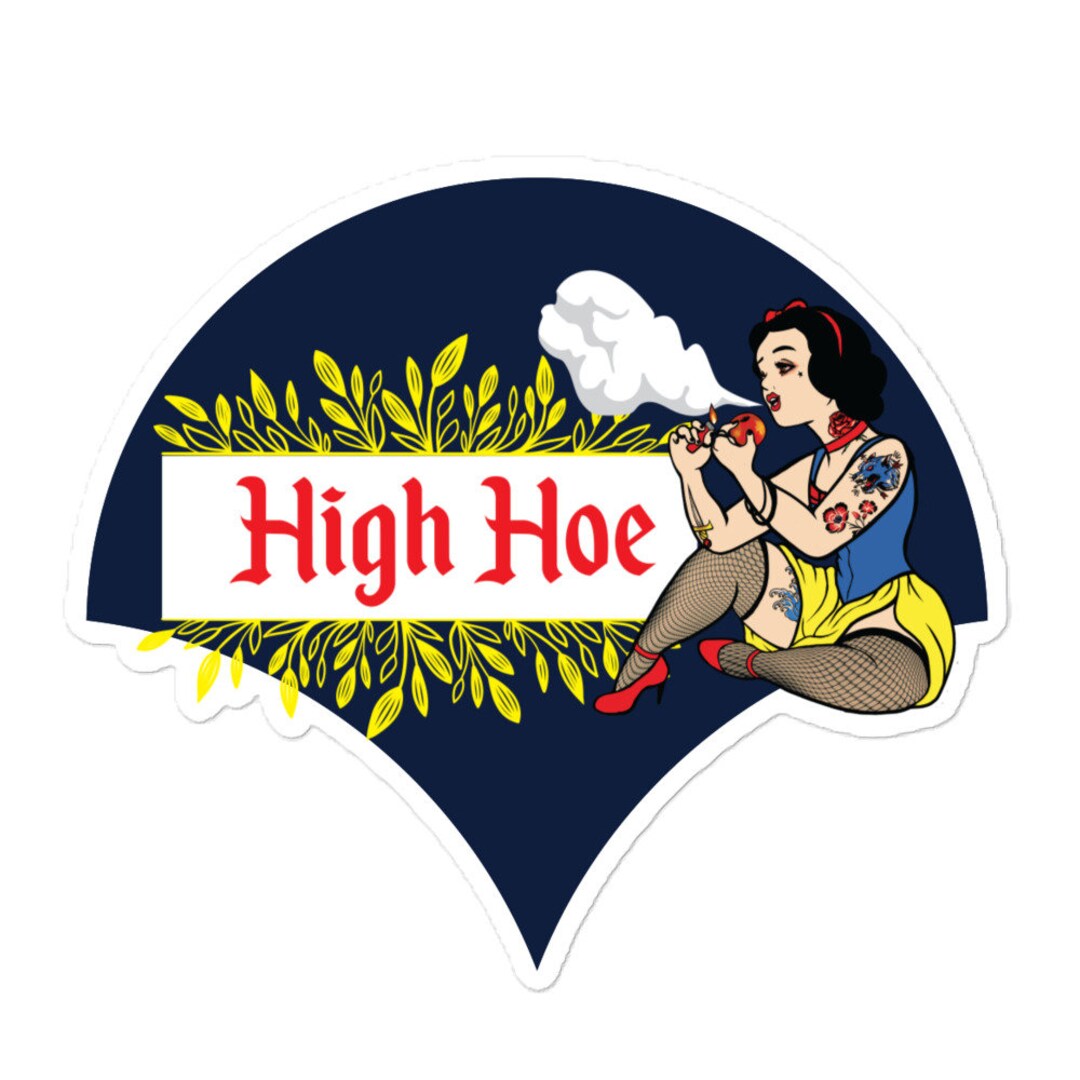 High Hoe - Sticker - Etsy