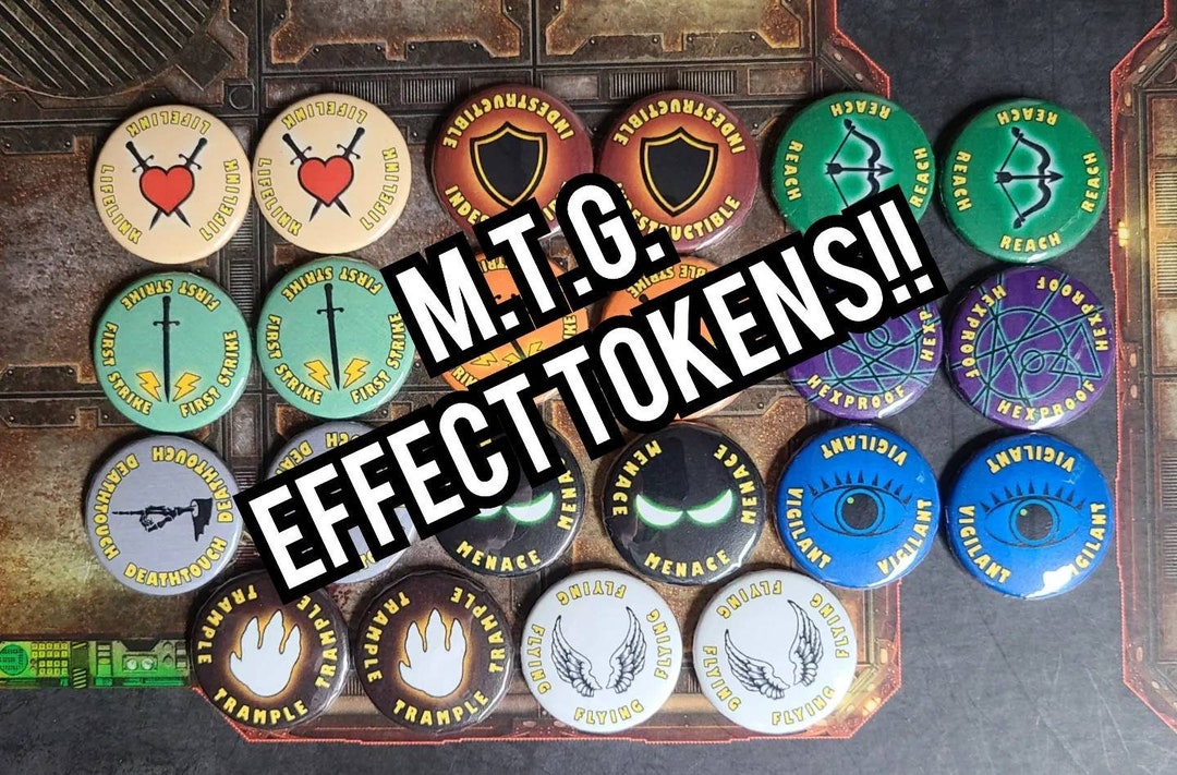 MTG Effect Tokens - Etsy