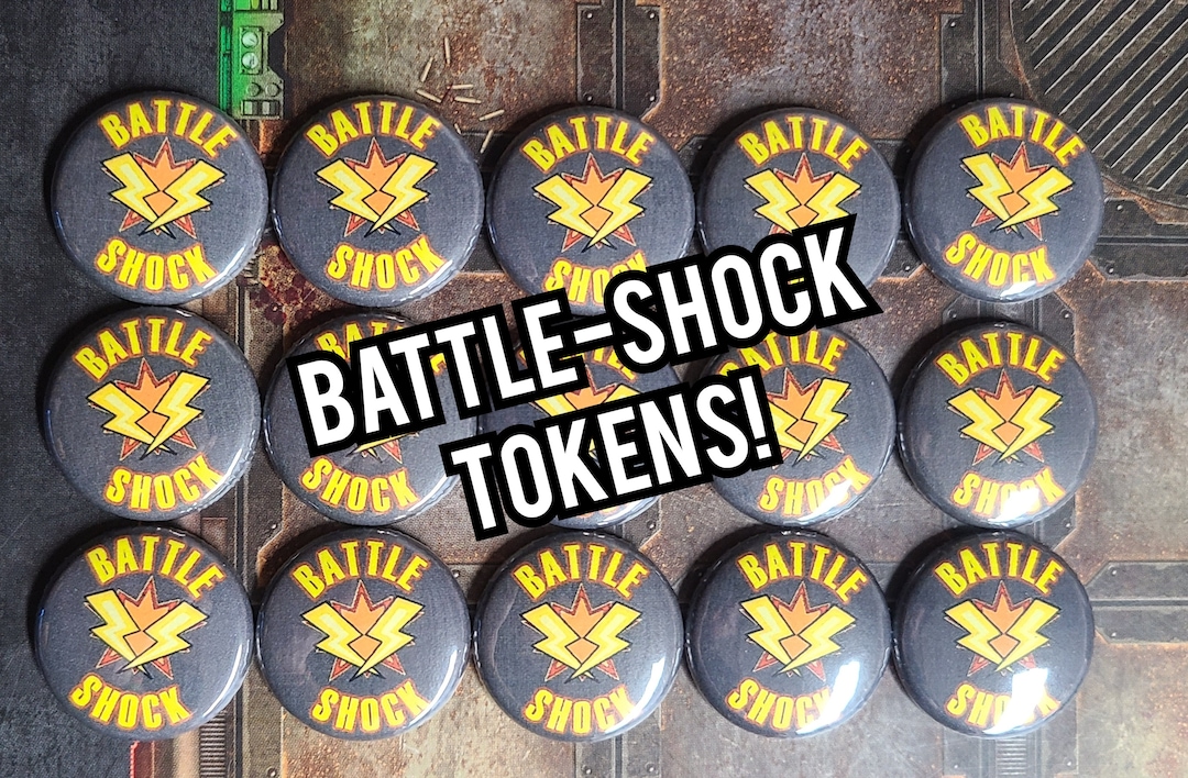 Battle Shock Tokens! Shooketh!!! - Etsy