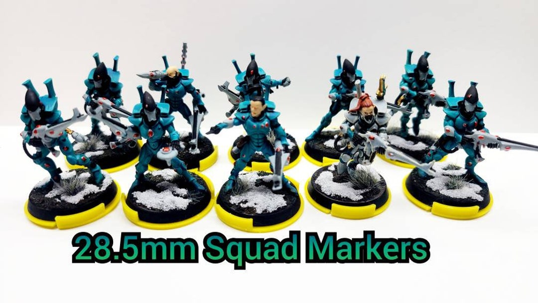 28.5mm Base Squad Marker Clips - Etsy