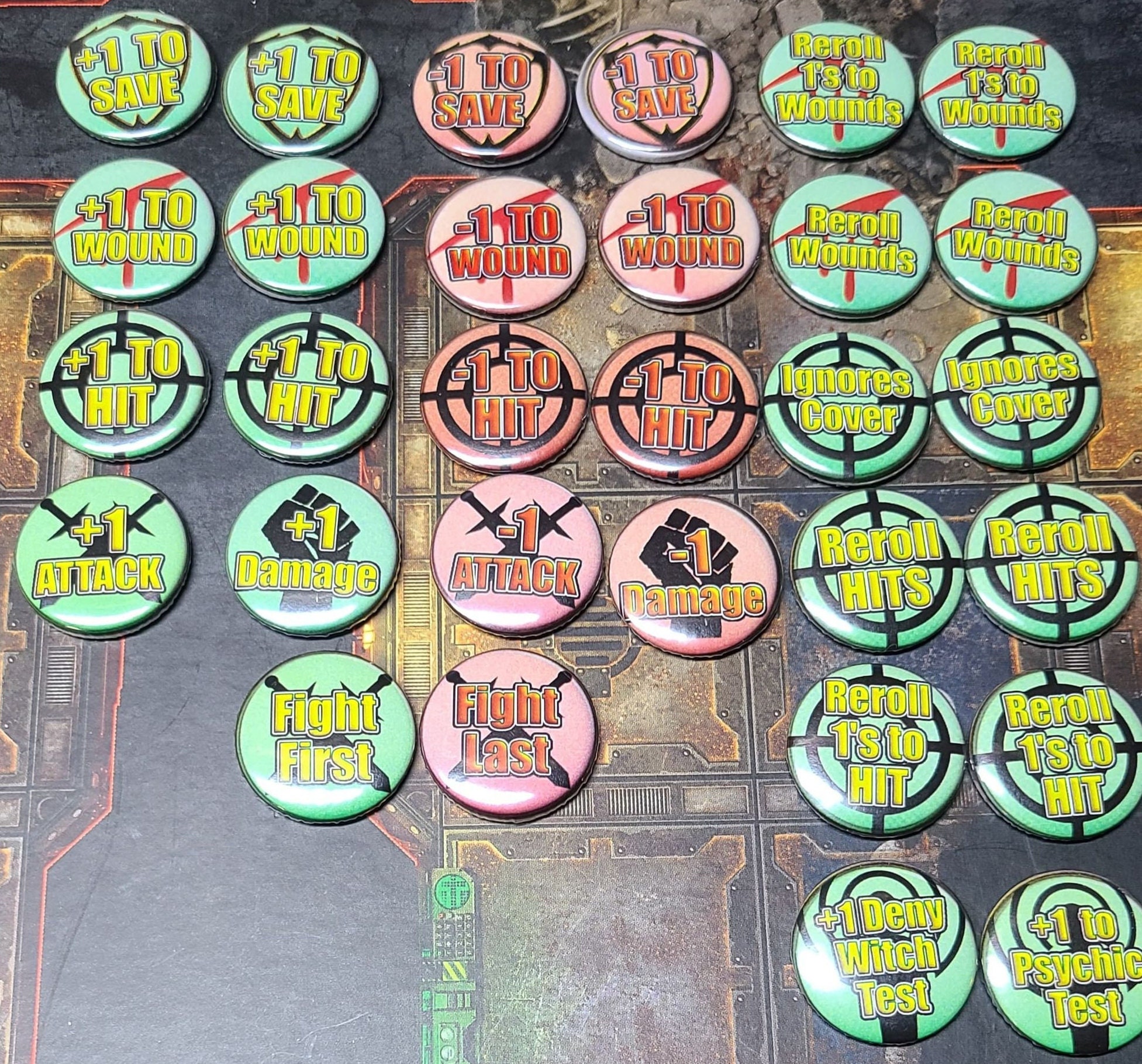 General Ability Tokens for 40K/AOS - Etsy