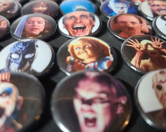 Horror Buttons - Etsy