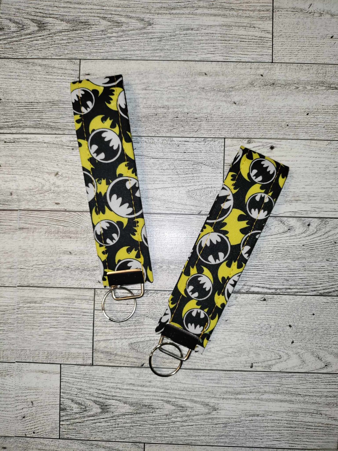 Key Fob Made With Licensed Batman Fabric, Kaychain, Batman Accessories ...