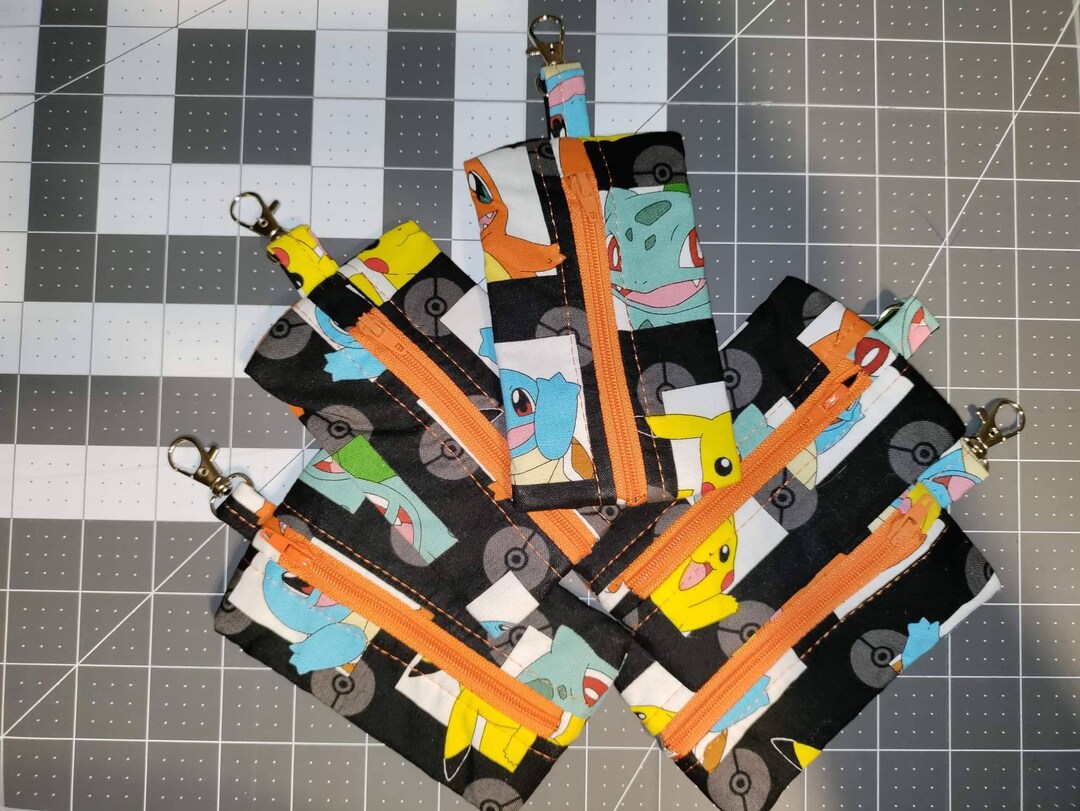 Pokemon Kechain Pouch, Pokemon Accessories, Keychain Accessories, Coin ...