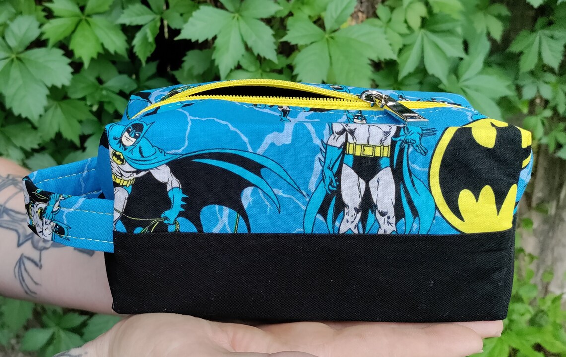 DC Comics Batman Toiletry Bag Shaving Bag Accessory Bag - Etsy
