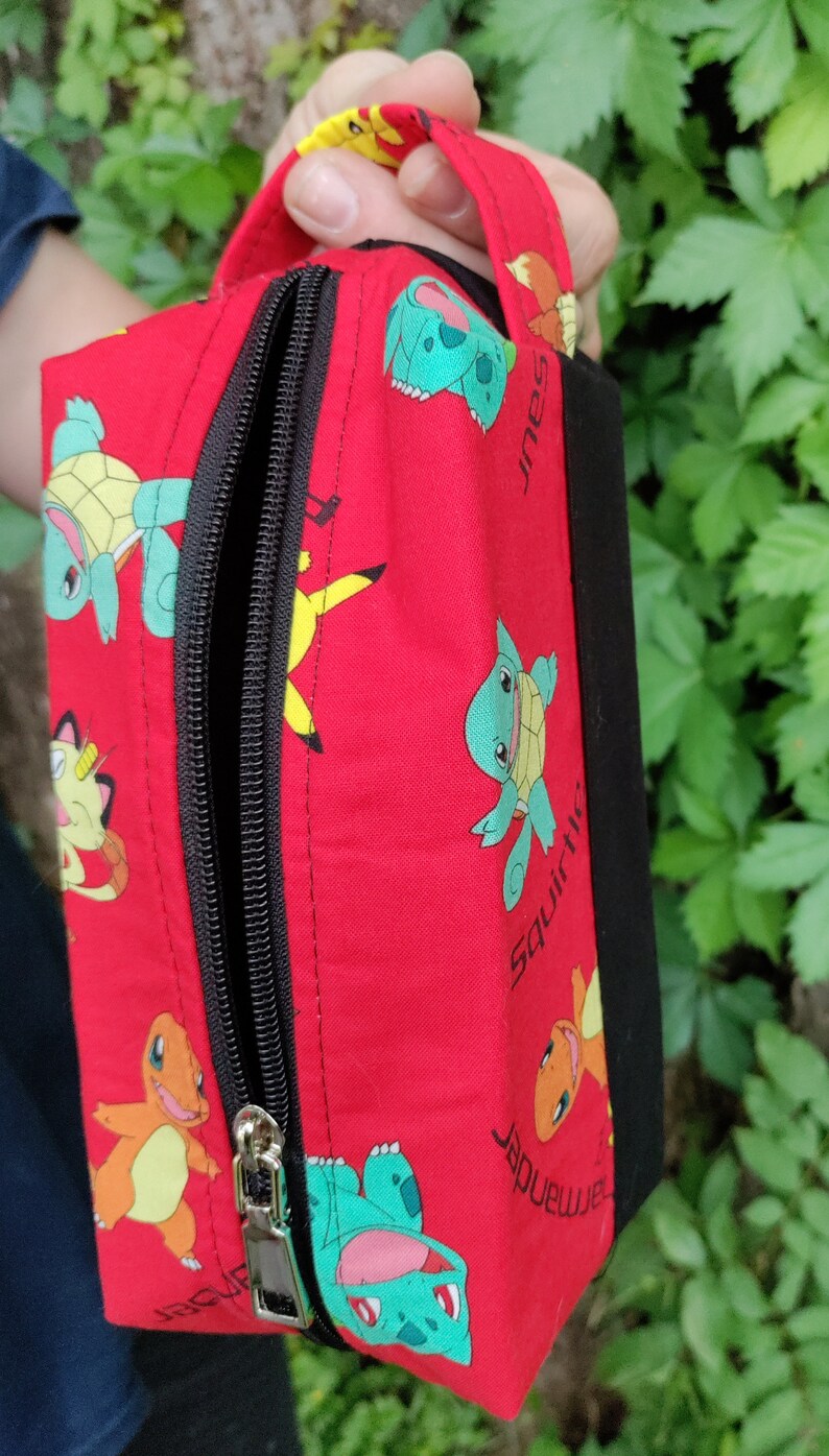 Red Pokemon Toiletry Bag, Shaving Bag, Accessory Bag, Travel Bag ...