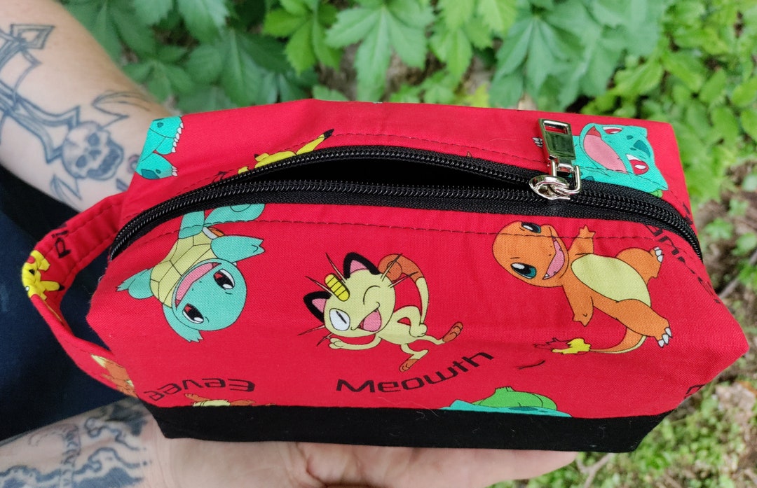 Red Pokemon Toiletry Bag, Shaving Bag, Accessory Bag, Travel Bag ...