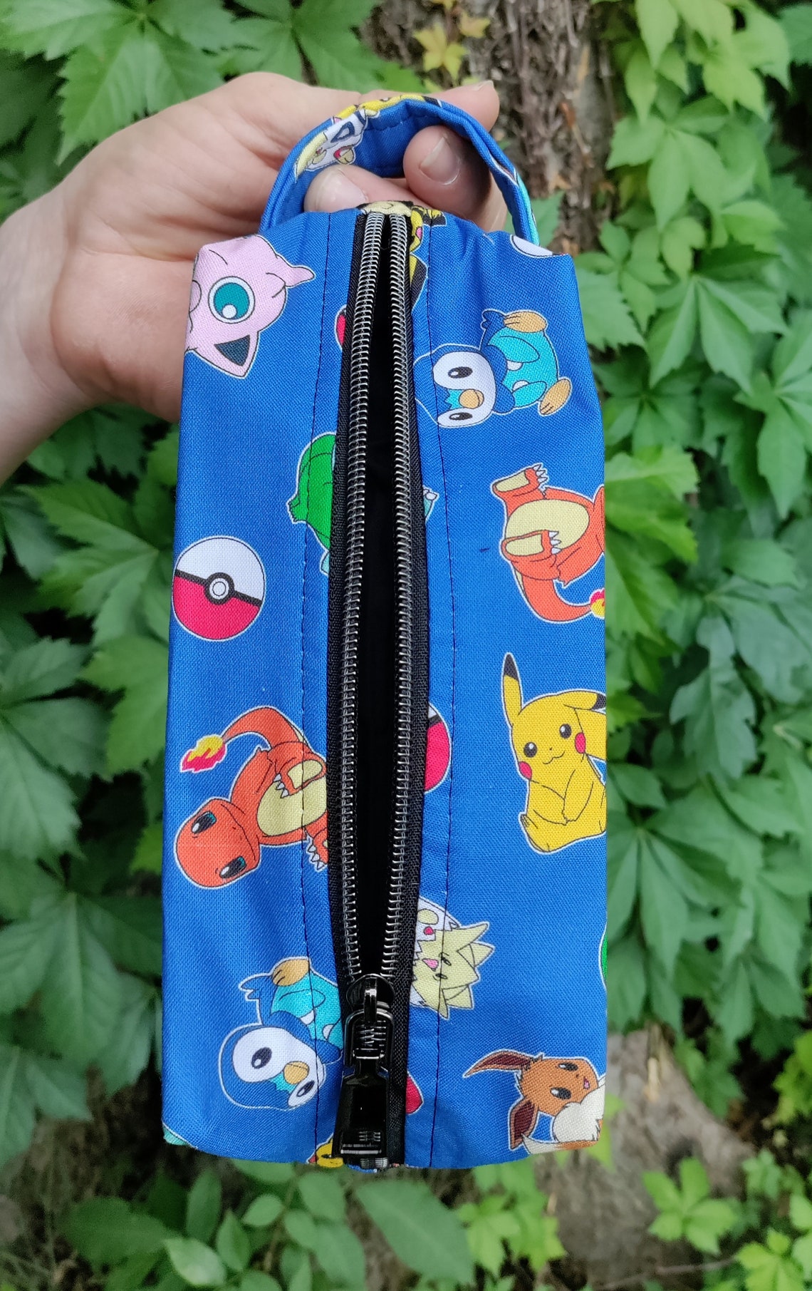 Blue Pokemon Toiletry Bag, Shaving Bag, Accessory Bag, Travel Bag ...