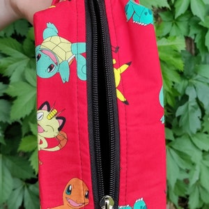 Red Pokemon Toiletry Bag, Shaving Bag, Accessory Bag, Travel Bag ...