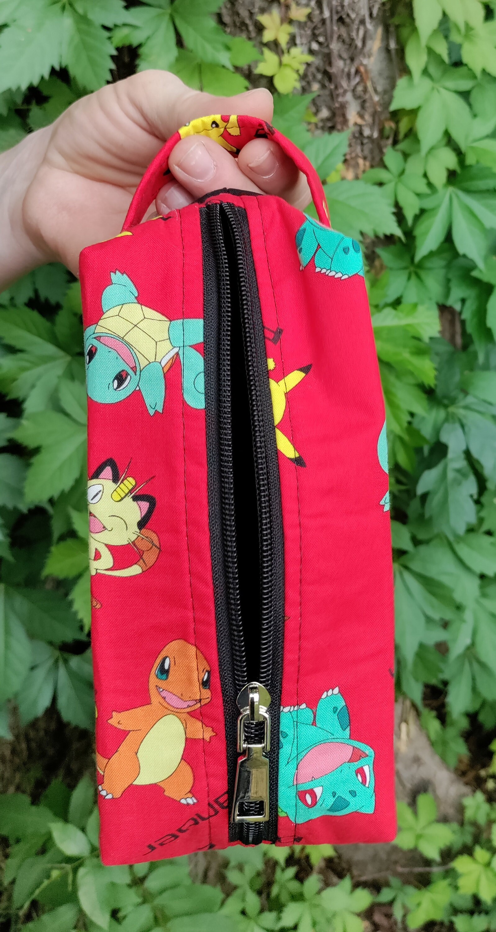 Red Pokemon Toiletry Bag, Shaving Bag, Accessory Bag, Travel Bag ...