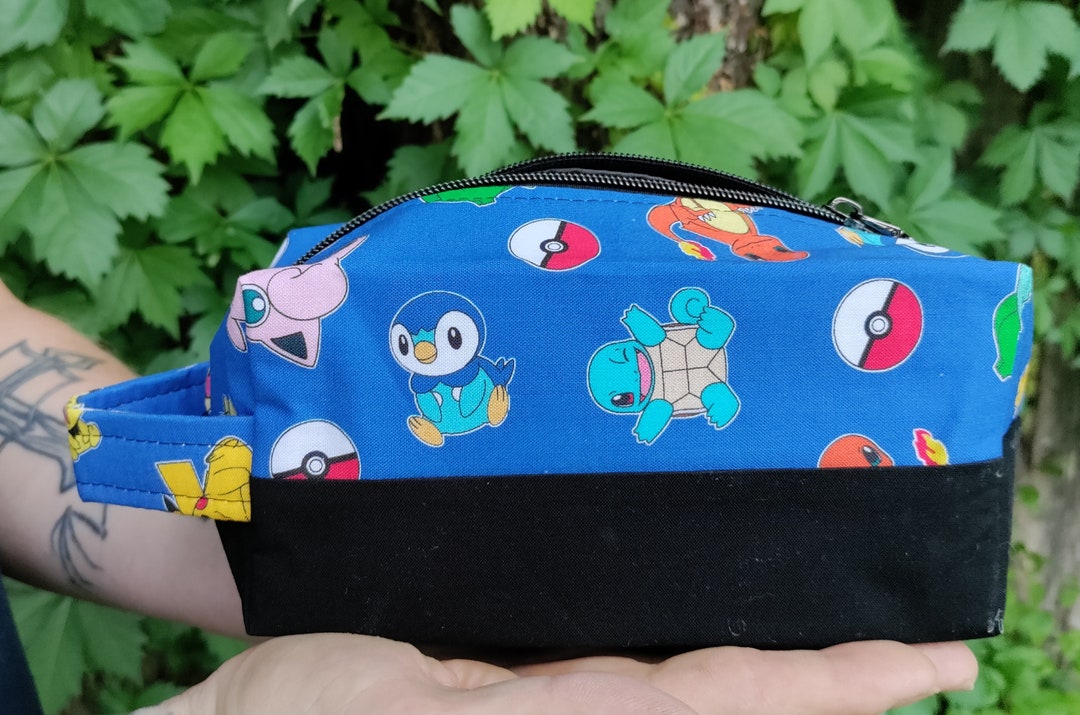 Blue Pokemon Toiletry Bag, Shaving Bag, Accessory Bag, Travel Bag ...