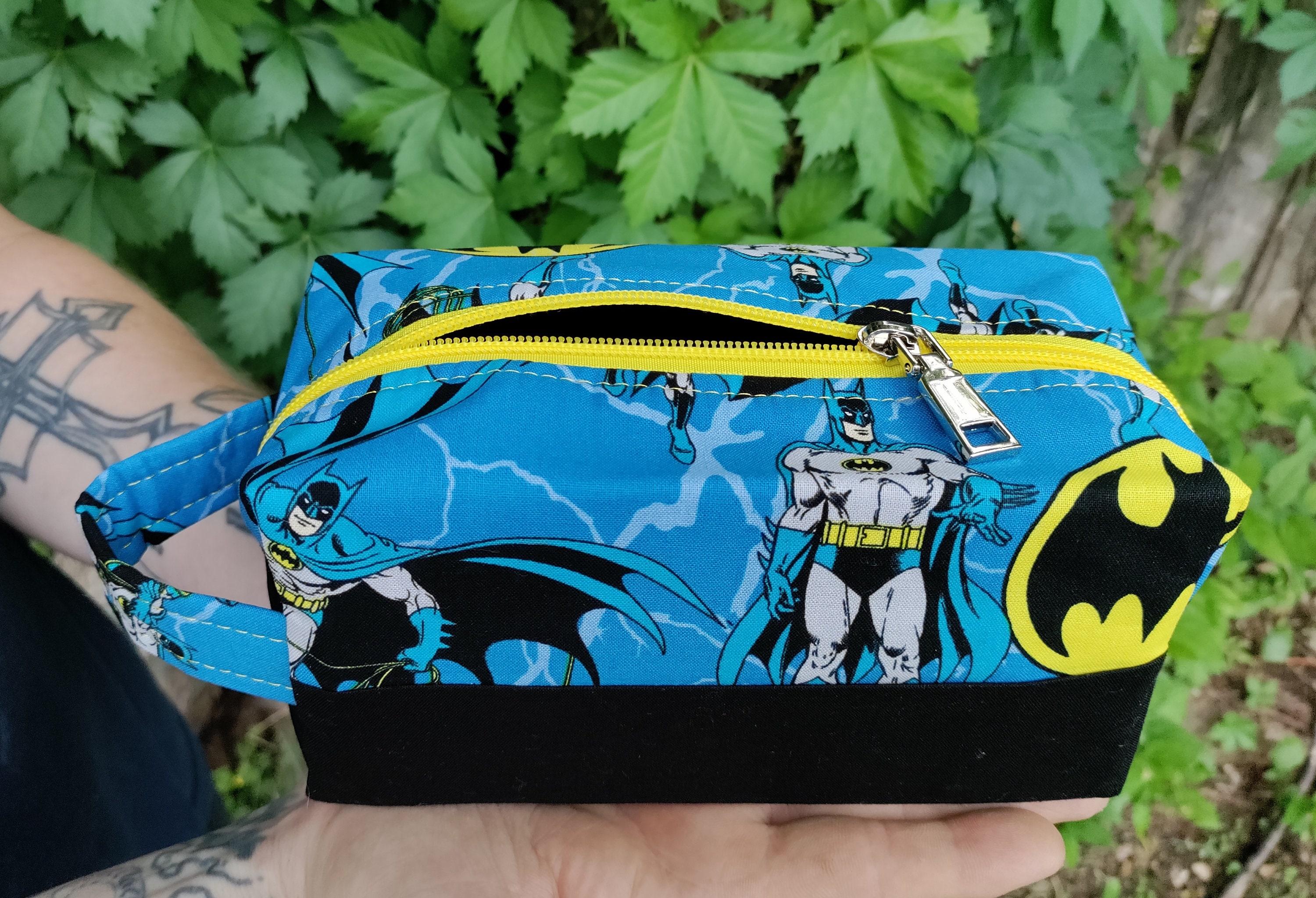 DC Comics Batman Toiletry Bag Shaving Bag Accessory Bag - Etsy