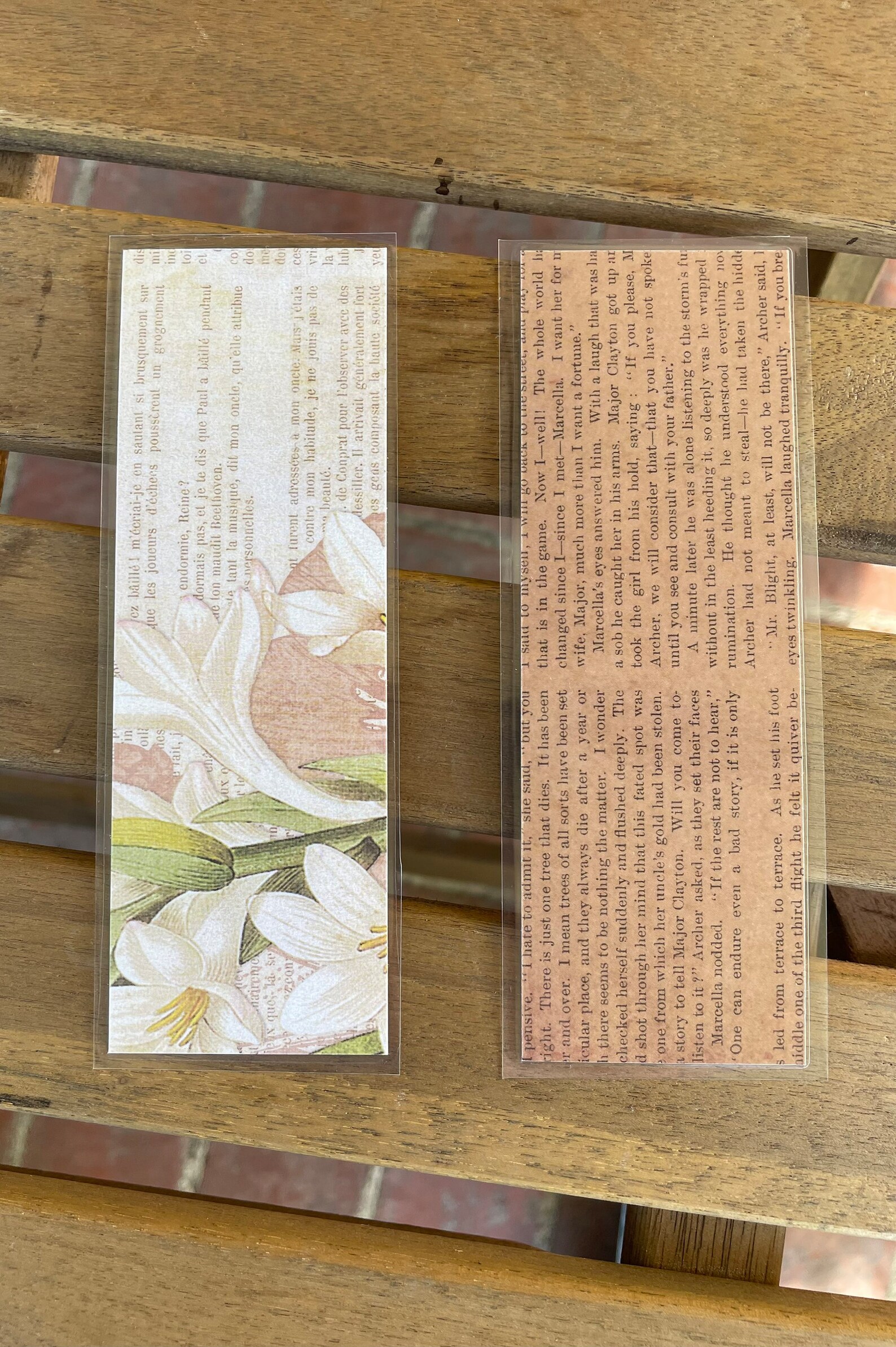 Vintage Themed Bookmarks - Etsy
