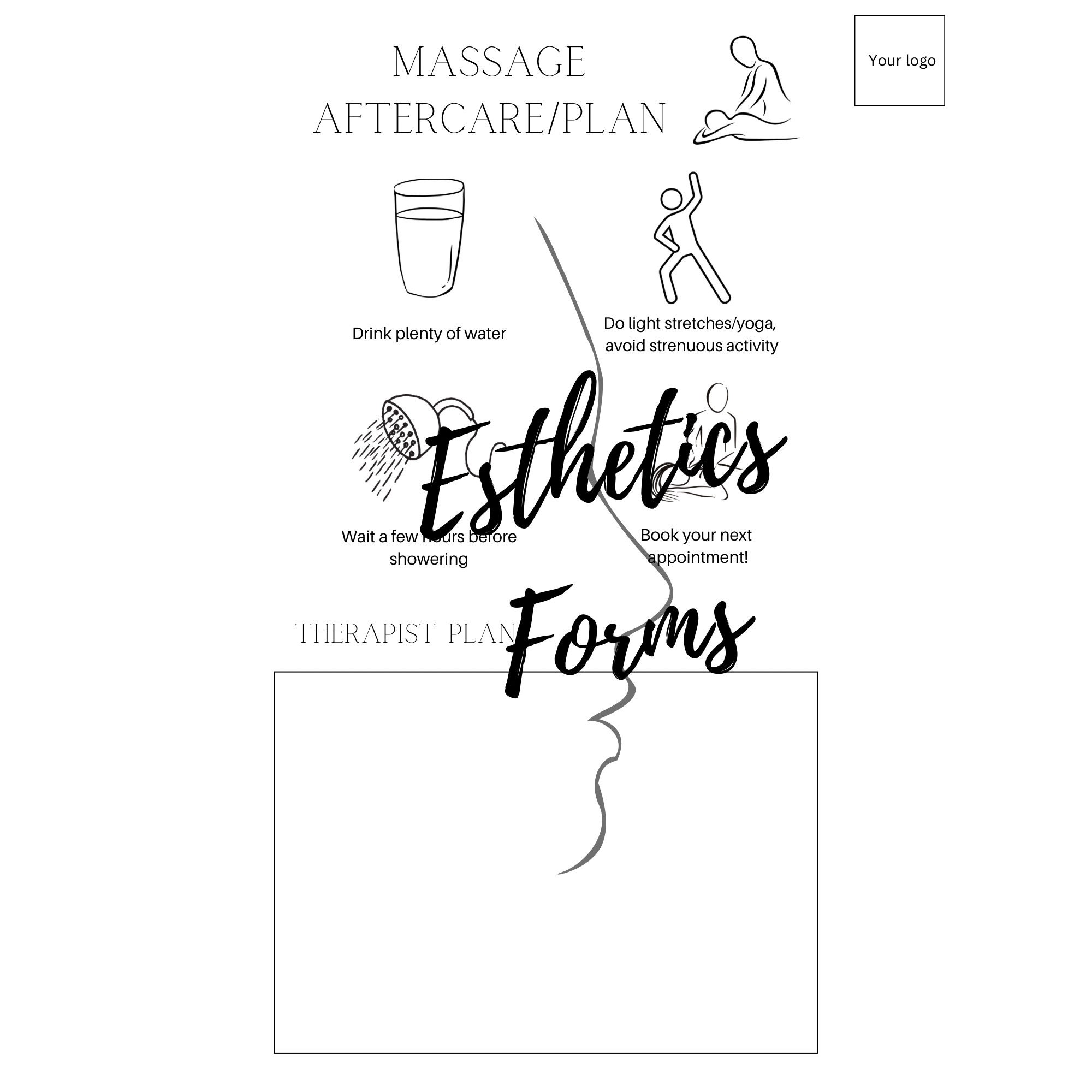 Client Intake Form/soap Note Massage Therapy - Etsy