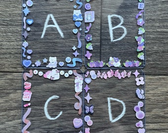 Decorated Toploaders, K-pop Deco, Kpop Photocard Toploader, Photocard ...