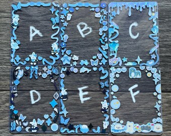 Decorated Toploaders, K-pop Deco, Kpop Photocard Toploader, Photocard ...