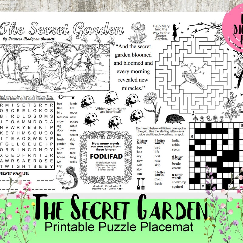 Secret Garden - Etsy