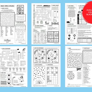 ANZAC DAY, Puzzle Sheets, Printable Activity Sheet, PDF File, Crossword ...