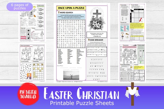 Printable Crossword Puzzles Christian Faith Crossword Puzzle