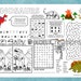 DINOSAURS Printable, Puzzle Place Mat, Crossword Puzzles, Dinosaur ...