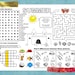 Summer Puzzle Placemat: Kids Activity Sheet, Printable (PDF Digital ...
