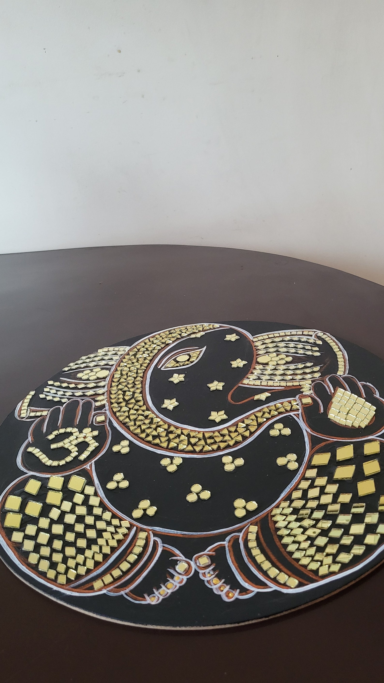 Ganesh Mirror Art - Etsy