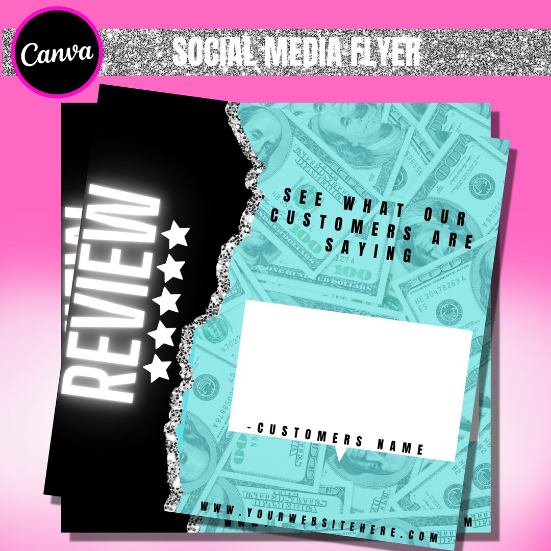 Client Review Flyer, Review Flyer, Customer Feedback Flyer, Customer ...