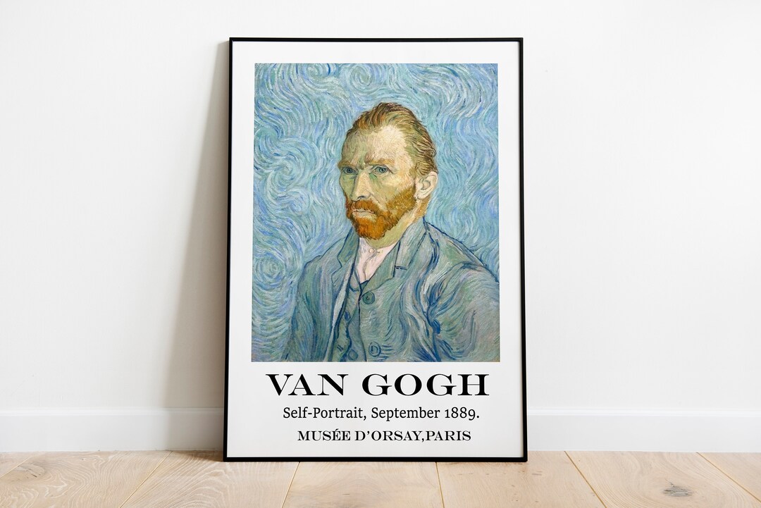 Van Gogh Poster/ Museum Exhibition Poster/ Van Gogh Paintings/ Museum ...