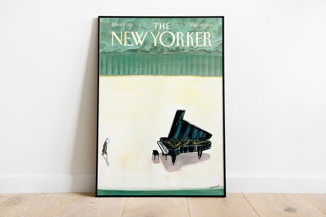 The New Yorker Magazine Cover Prints Poster Printsvintage Art ...