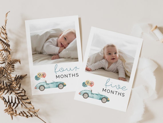 Fast One First Year Photo Banner Race Car Monthly Photos 1st - Etsy