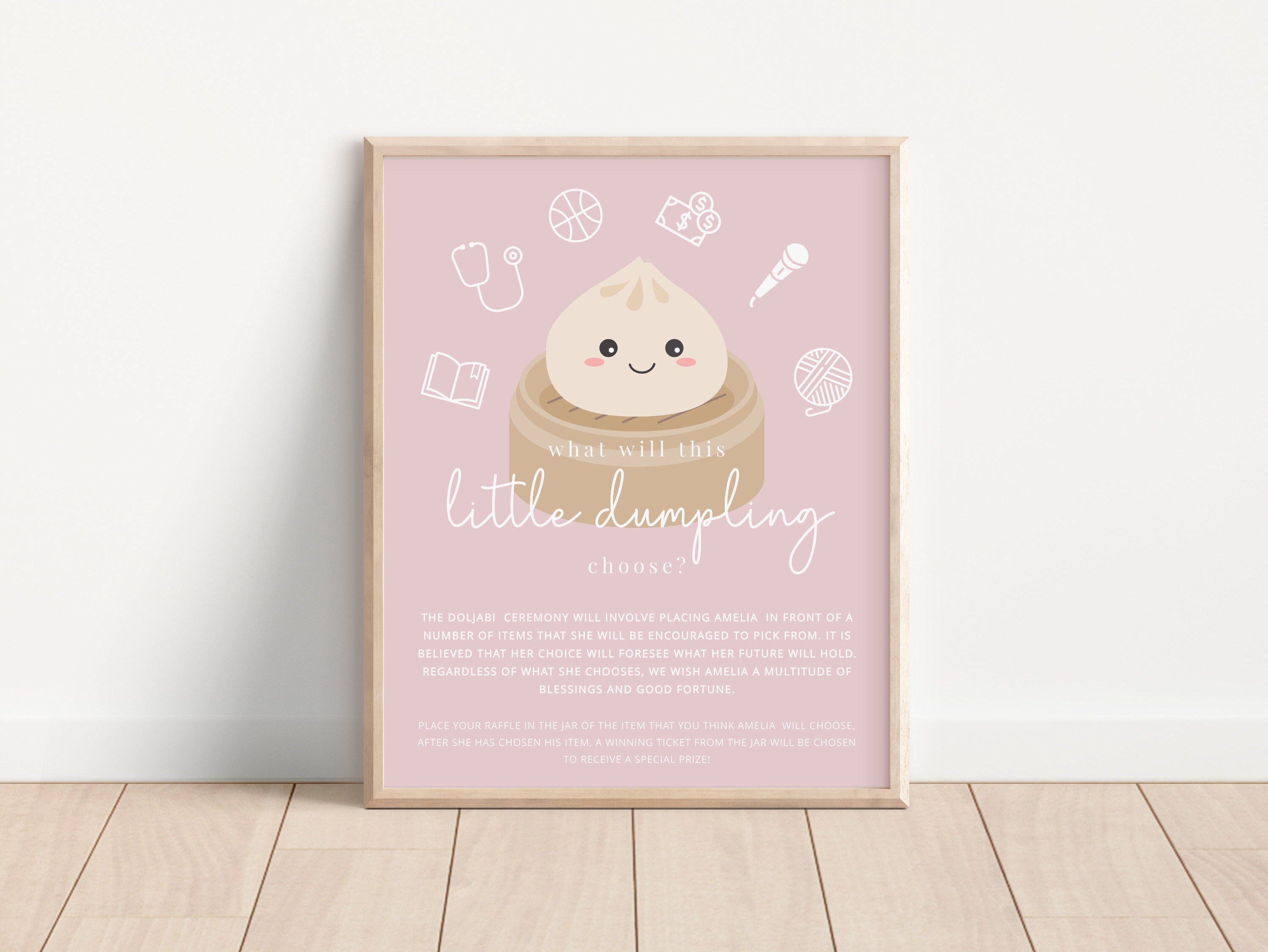 Doljabi Board Korean Doljanchi Icons Chinese Zhua Zhou Sign - Etsy