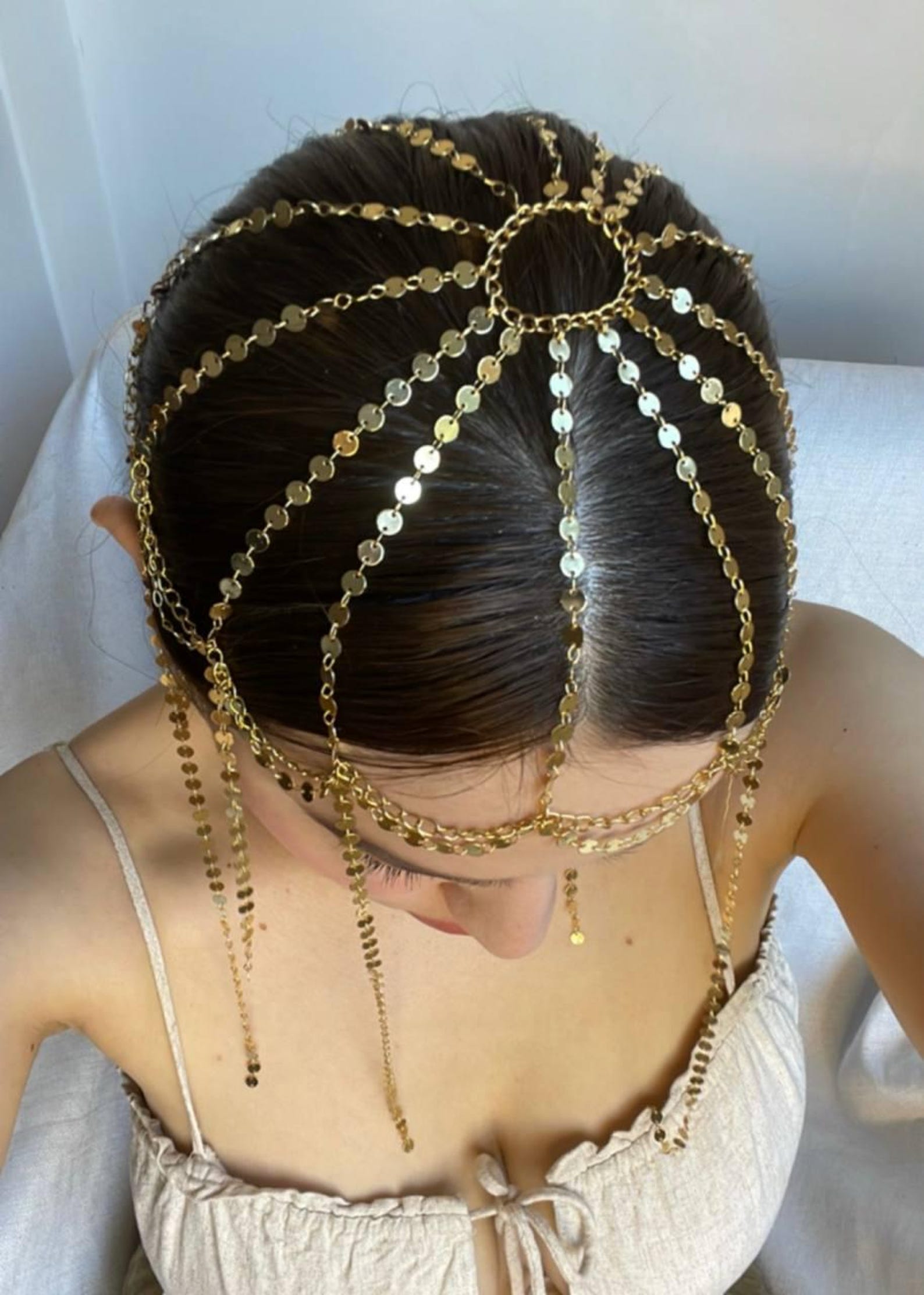 Royal Tikka Crown – Medieval Warrior Headpiece – Burning Man and Techno ...